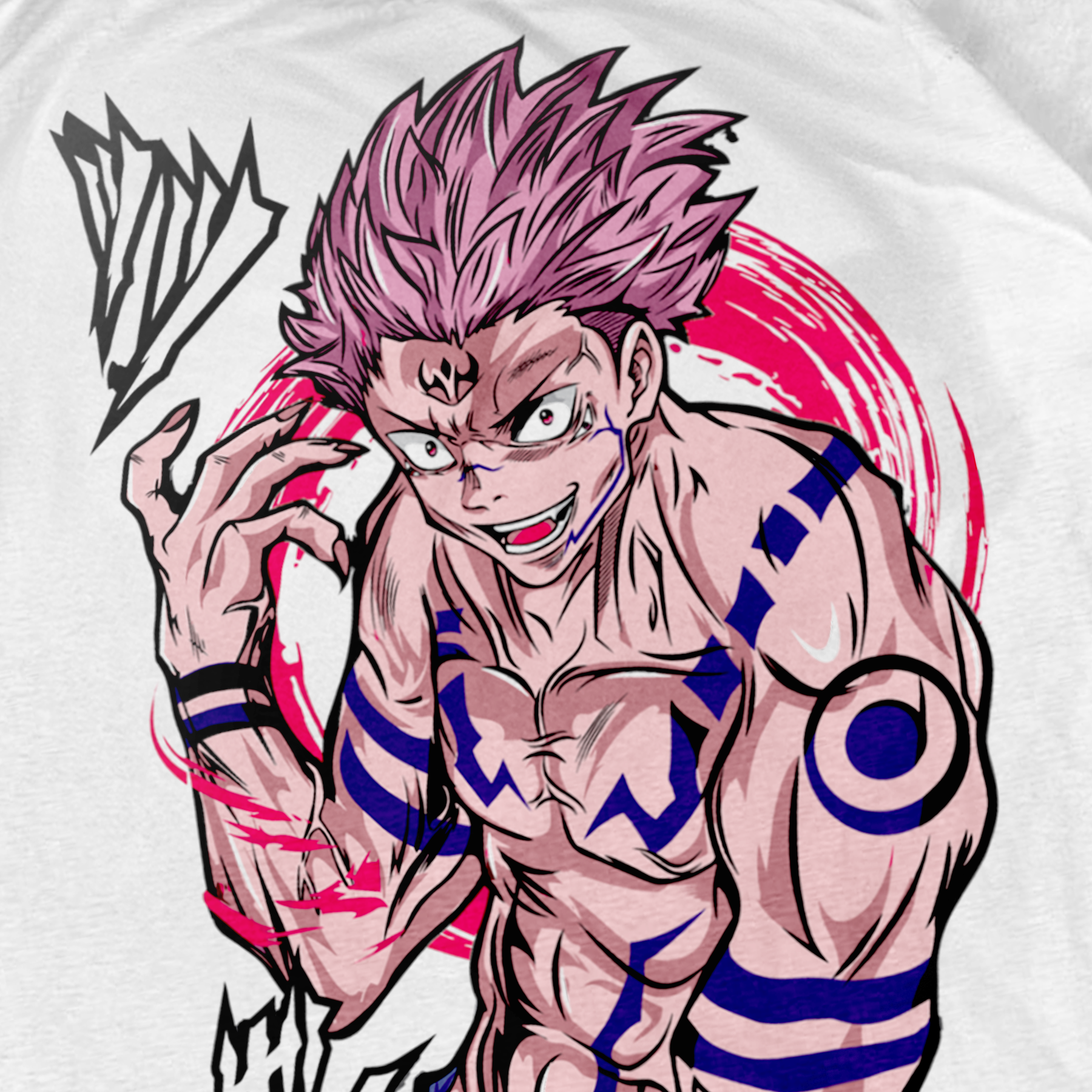 Jujutsu Kaisen Sukuna Graphic Tee - Parallel Store